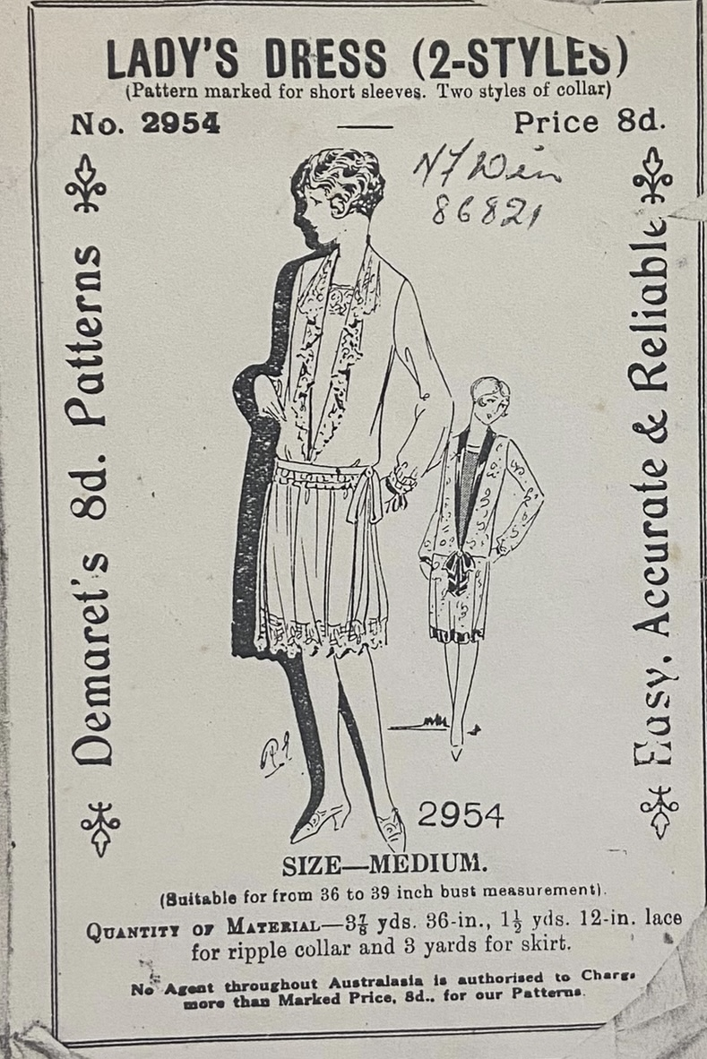 1920s sewing patterns – the vintage pattern market