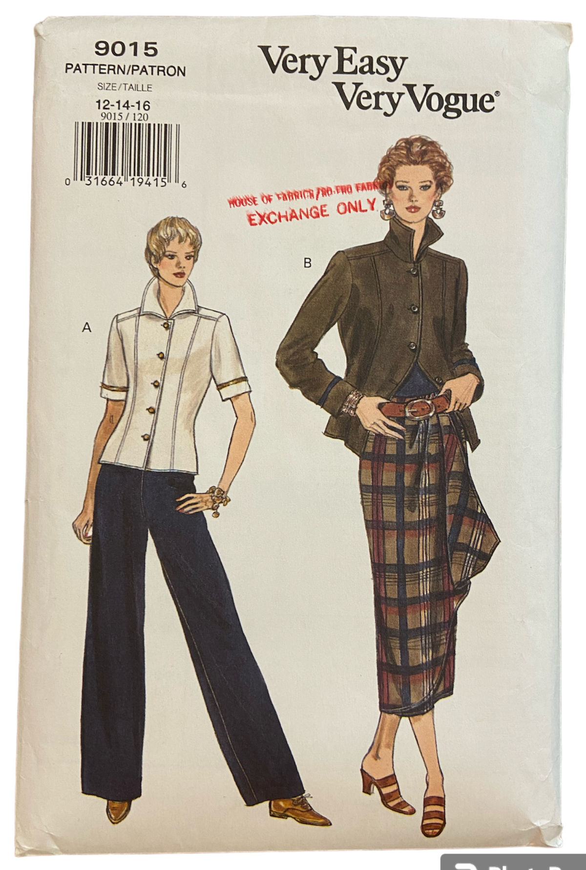 1990s sewing patterns – the vintage pattern market